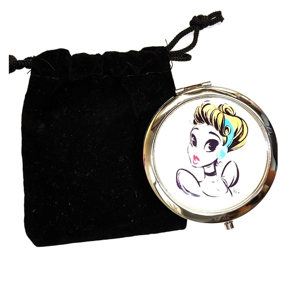 Disney | Makeup | Cinderella Disney Princess Compact Mirror | Poshmark